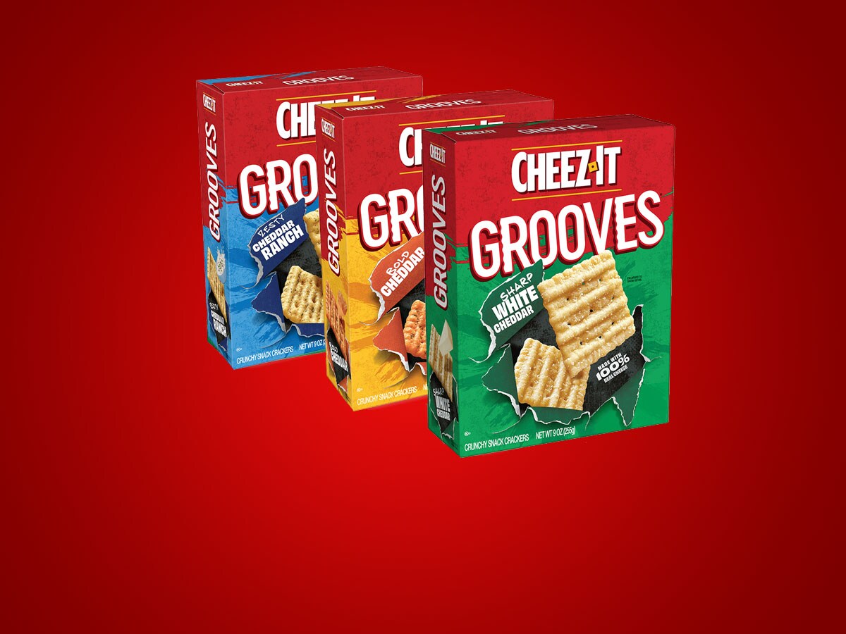 Cheez-It® Grooves® Crackers | Cheez-It®